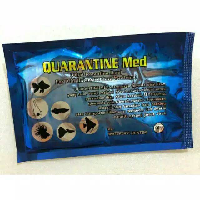 Jual QUARANTINE MED ikan hias anti jamur dan parasit bungkus | Shopee ...