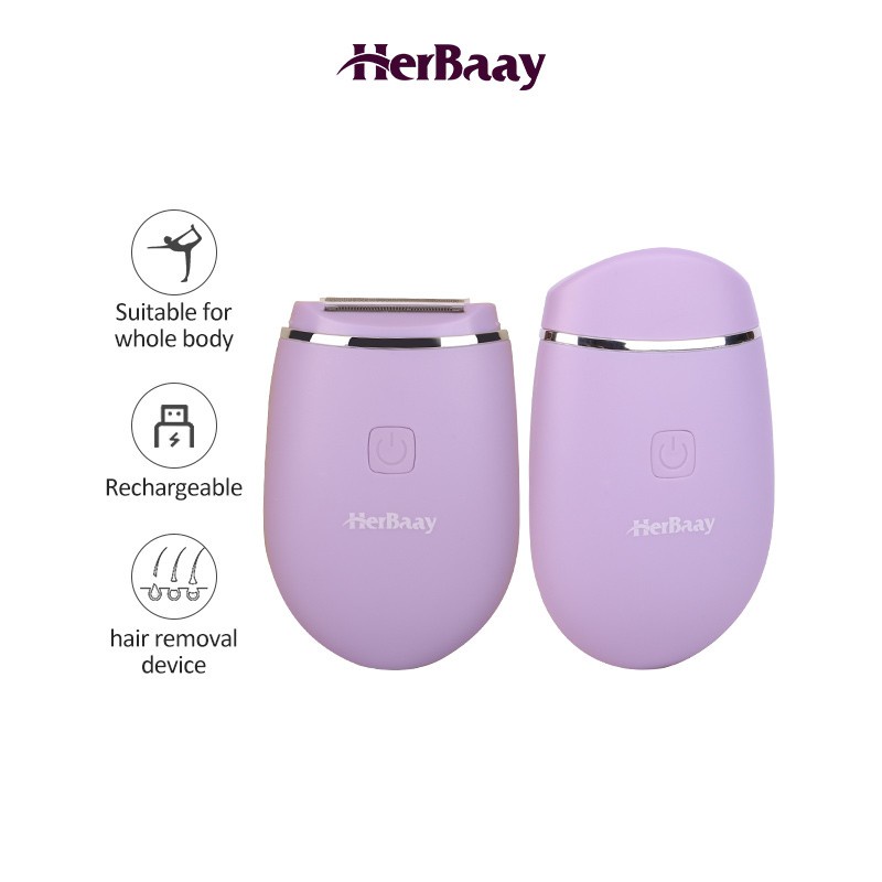 Jual Herbaay Trimmer Alat mencukur Mini Lady Shaver / Pencukur Bulu ...