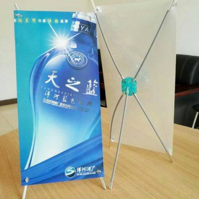 Jual Mini x banner- Banner meja mini- Display menu restoran printing ...