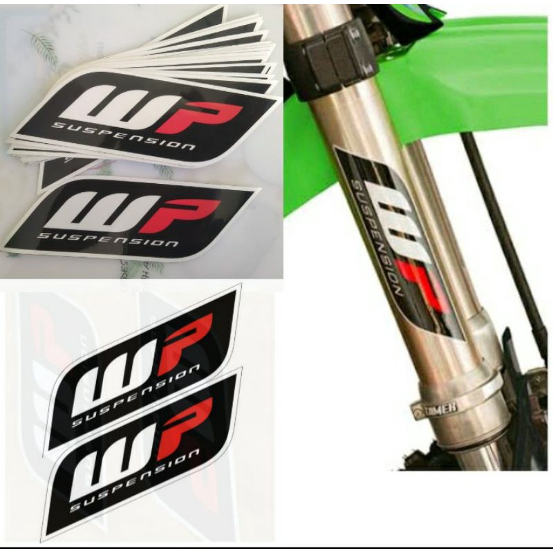 Jual STICKER SHOCK DEPAN WP PROTAPER ACERBIS 15cm x 5cm GLOSY | Shopee ...