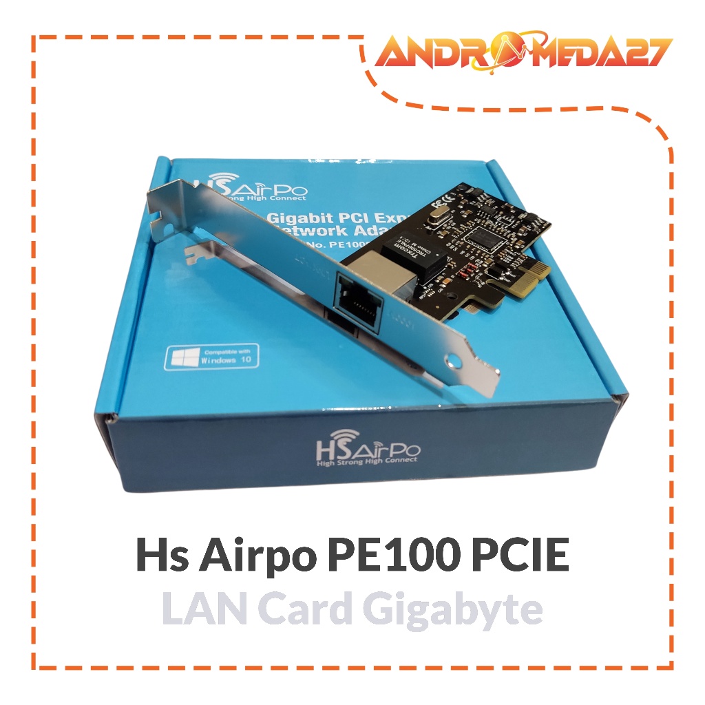 Jual HS AirPo PE1000 GIGABIT PCI E LAN CARD HSAirPo | Shopee Indonesia