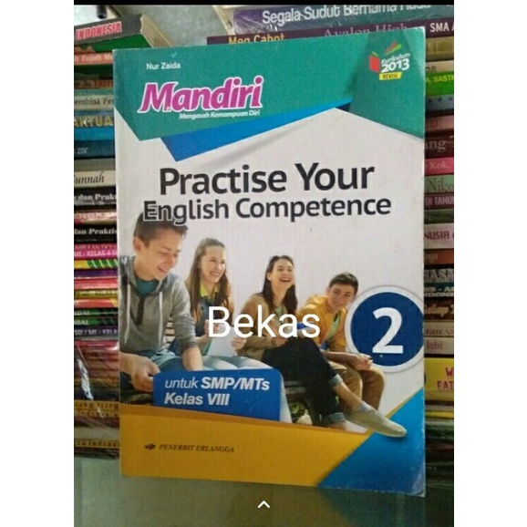 Jual Mandiri Practice Your English Competence SMP Kelas 8 VIII Penerbit ...