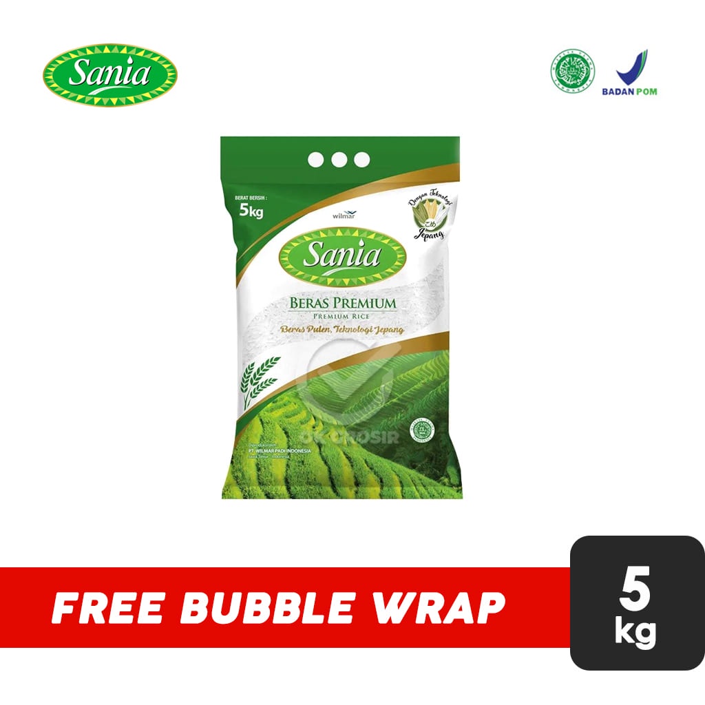 Jual Sania Beras Premium / Premium Rice (Bag 5 Kg) | Shopee Indonesia