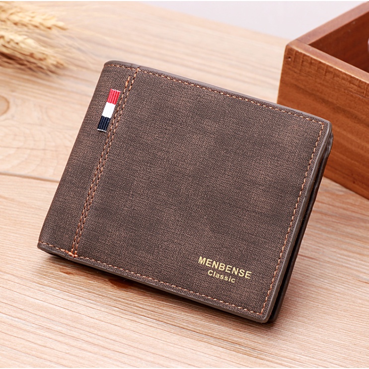 Jual Dompet Pria Original Men Bense Classic Side Flag / Men Wallet ...