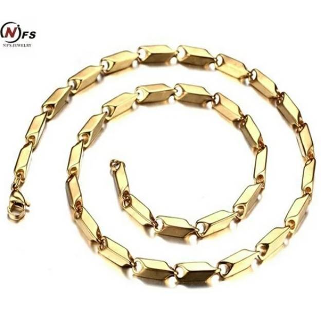 Jual Kalung Titanium Padi Gold Super Big Size | Shopee Indonesia