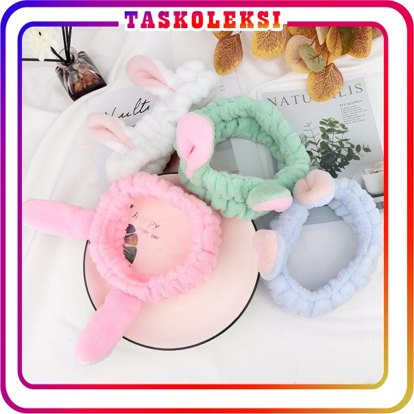 Jual ☛TK☚ R181 Bando Model Telinga Kelinci Bandana Aksesoris Rambut ...