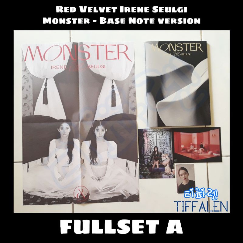 Jual [UNSEALED] Red Velvet Irene Seulgi - Monster ( Base Note ver ) + Poster | Shopee Indonesia