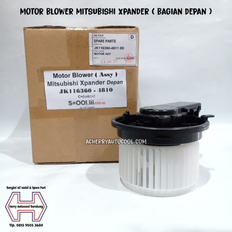 Jual Motor Blower ( Bagian Dasboard ) Mitsubishi Xpander Original Denso ...
