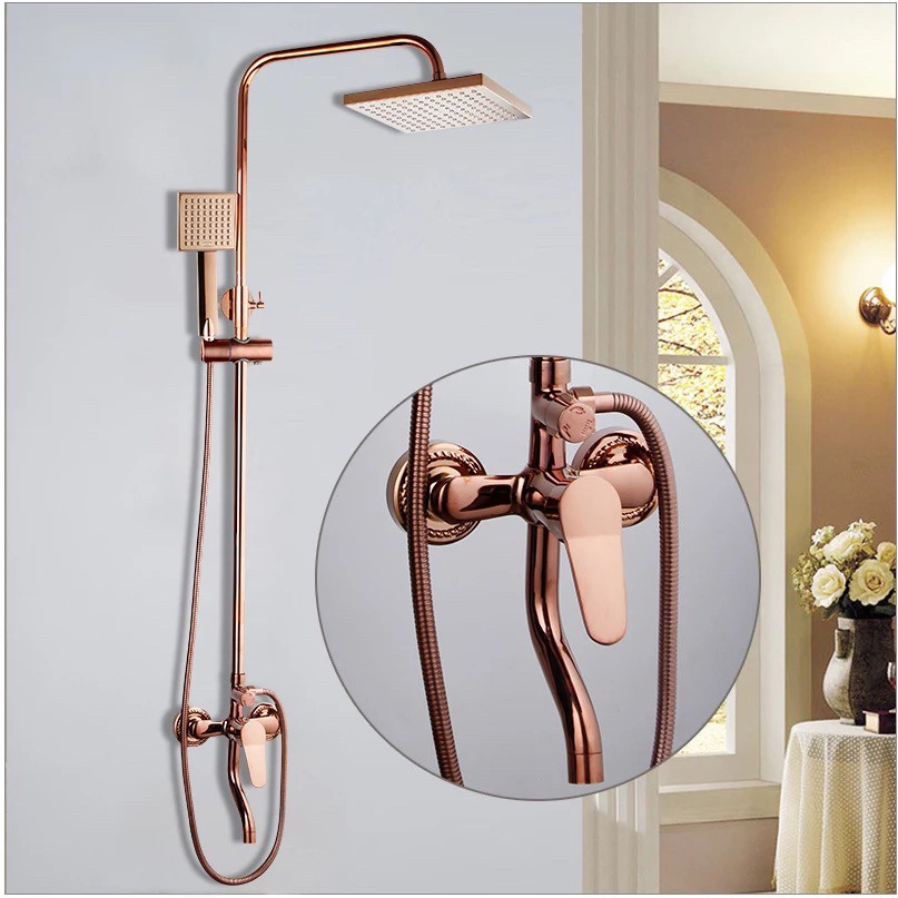 Jual Tiang Shower Column ROSE GOLD Minimalis RG-tiang stainless keran ...
