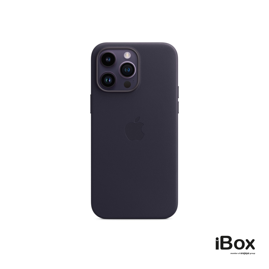 Jual Apple iPhone 14 Pro Max Leather Case with MagSafe, Ink | Shopee Indonesia