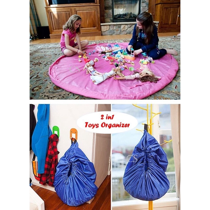 Jual ALAS TIKAR TEMPAT MAIN ANAK ANAK DAN TAS MAINAN 2 IN 1 TOYS ...