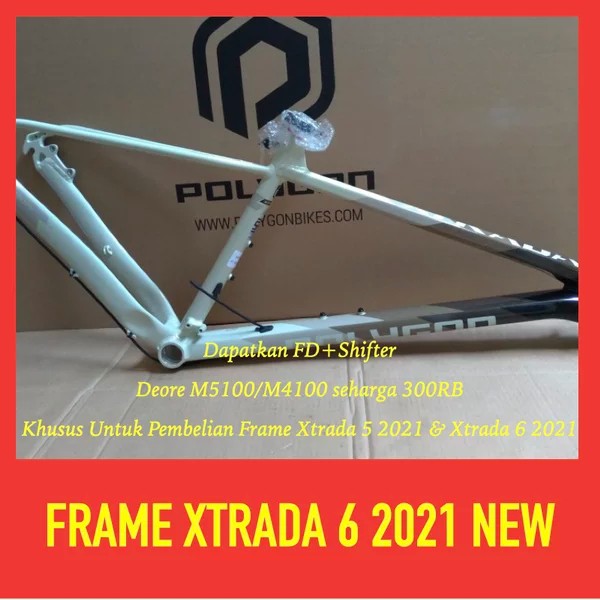 Jual Frame Sepeda Polygon Xtrada 6 2021 | Shopee Indonesia