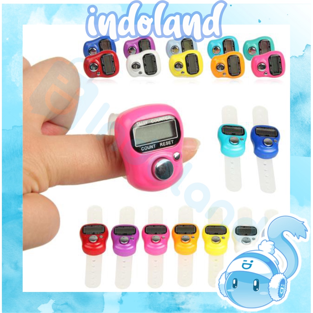 Jual INDOLAND Tasbih Digital Mini Tally Counter Alat Hitung Tasbeh ...