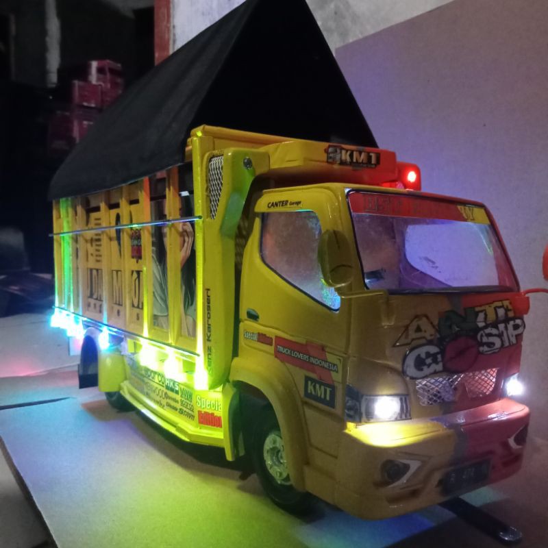 Jual Truk oleng kayu asli trek oleng mania truck oleng berlampu ...