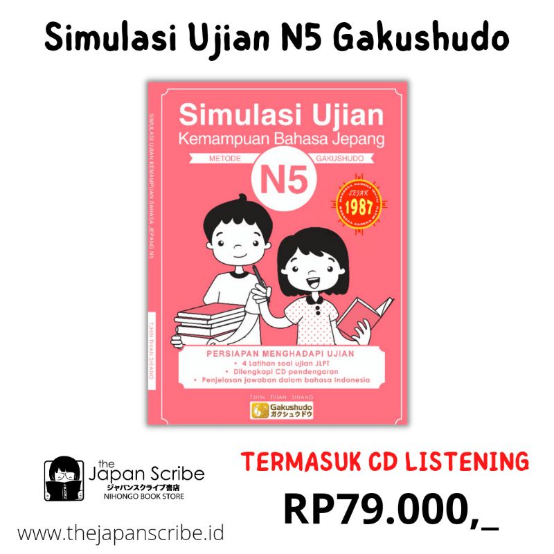 Jual Simulasi JLPT N5 Gakushudo | Shopee Indonesia