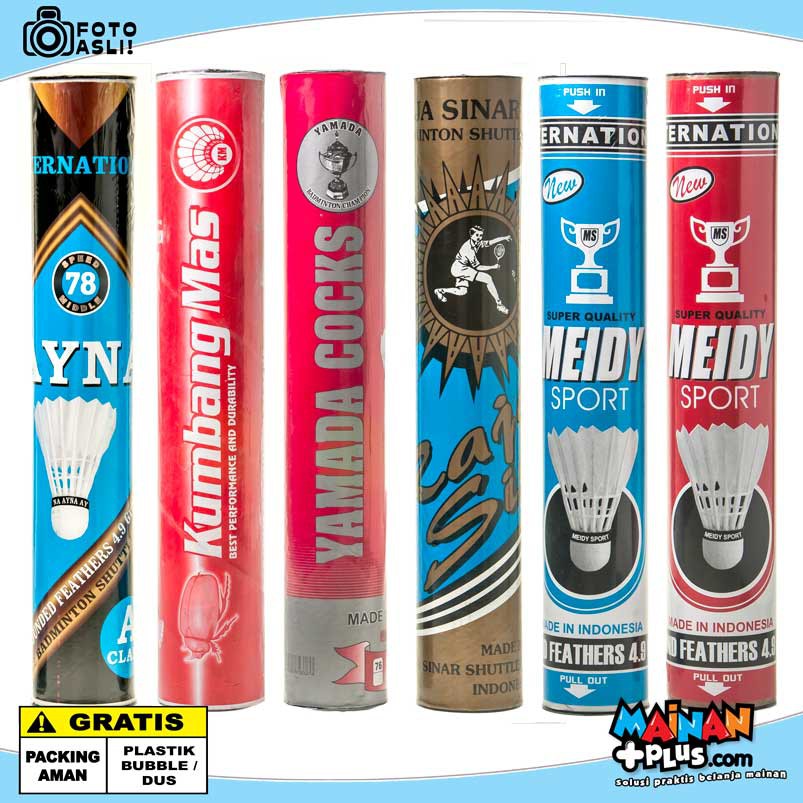 Jual Shuttlecock / Kok Badminton Latihan - Murah - Ayna - Raja Sinar ...