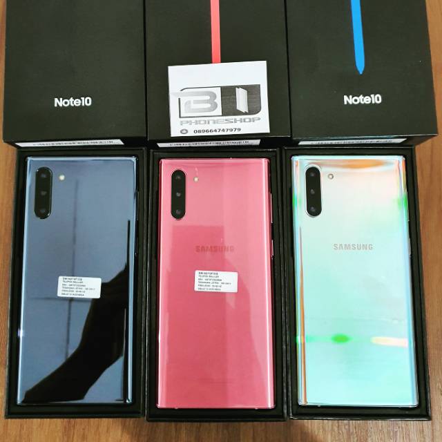 Jual Samsung Note 10 5G Ram 12GB Internal 256GB Fullset Original Second Mulus | Shopee Indonesia