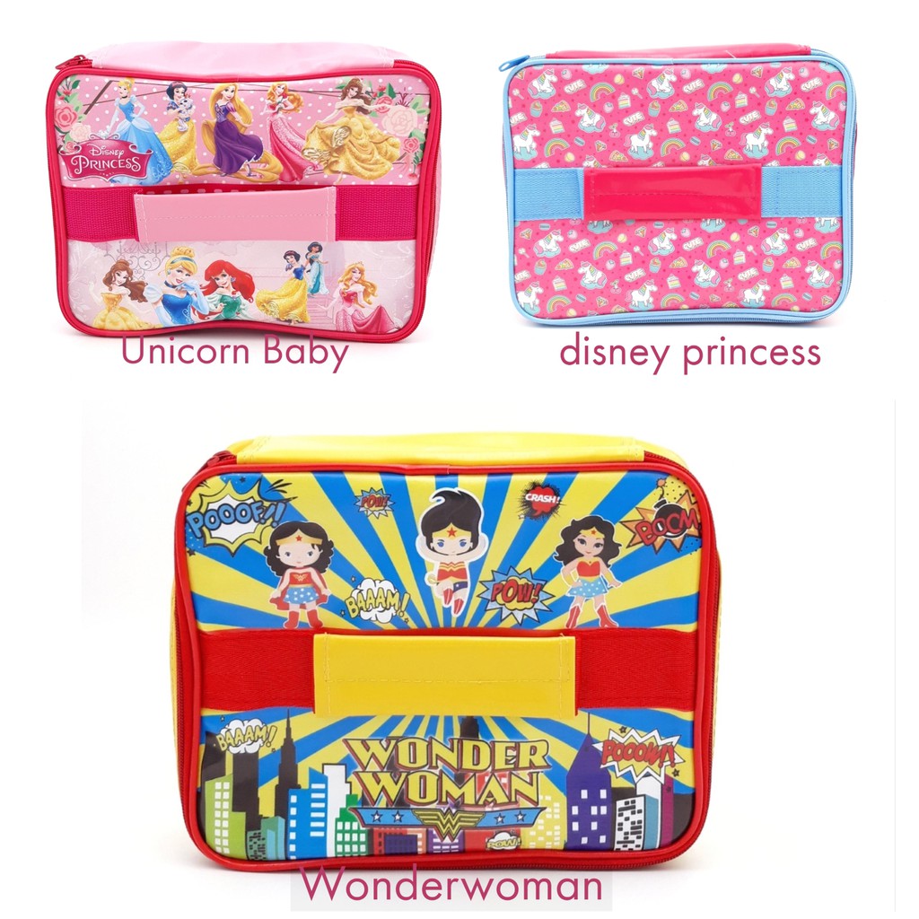 Jual Lunch Bag Tas Makan Bekal Karakter Printing Anti Basah (MB00027 ...