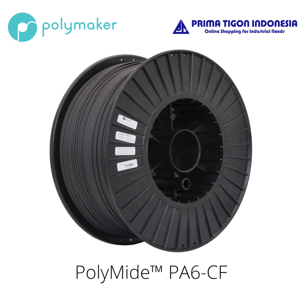 Jual Filament Polymaker - PolyMide™ PA6-CF - Filament PA6-CF 3D Printer ...