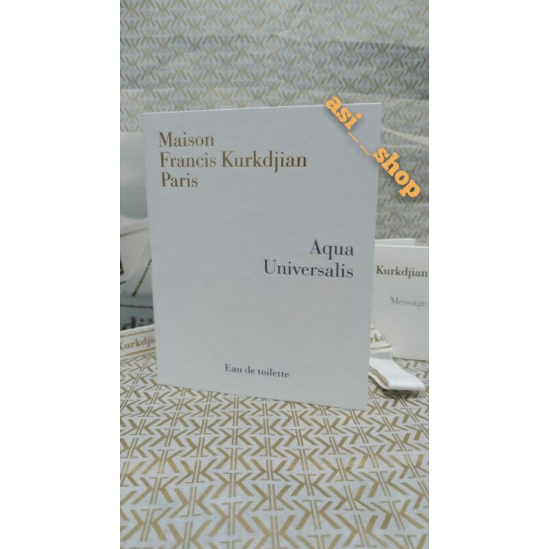 Jual MFK Aqua Universalis (Vial 2 ml) | Shopee Indonesia