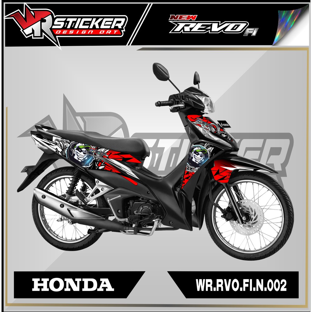 Jual Stiker Striping Revo Fi New - Striping Motor Variasi List Honda ...