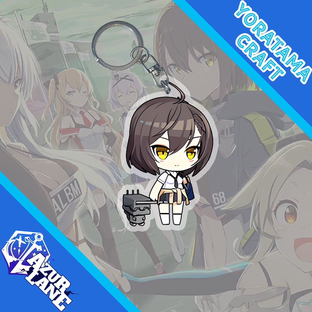 Jual Gantungan Kunci Azur Lane, Keychain Anime Lucu | Shopee Indonesia