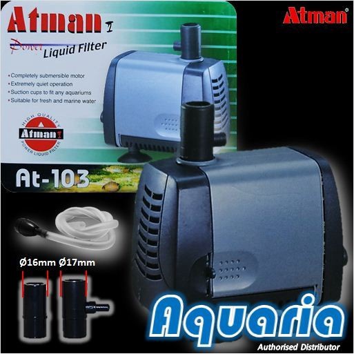 Jual Atman Water Pump AT-103 Pompa Celup Aquarium & Kolam | Shopee ...