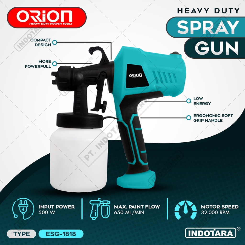 Jual Alat Semprotan Cat Spray Gun Air Dust Orion ESG1818 | Shopee Indonesia