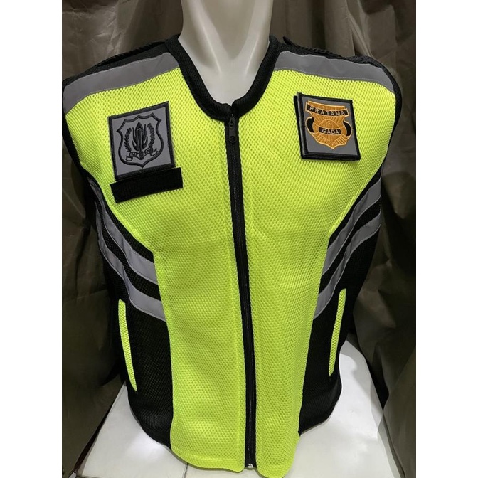 Jual Rompi Satpam - Rompi Security - Rompi Double Mesh Satpam - Security TERPOPULER | Shopee ...