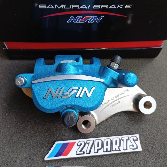 Jual KALIPER NISSIN 2P BIRU RX KING JUPITER F1ZR KALIPER REM NISSIN 2P | Shopee Indonesia