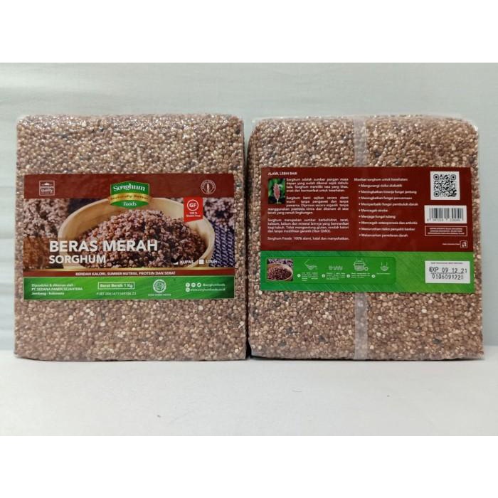 Jual Sorghum Foods - Beras Merah Sorghum Pecah Kulit - 1 Kg | Shopee ...