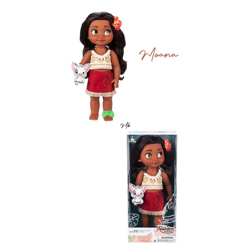 Jual [PROMO] Boneka Princess Disney Animators Original Merida Moana ...