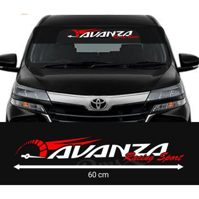 Jual Stiker Kaca Depan Mobil all Avanza Stiker Cutting | Shopee Indonesia
