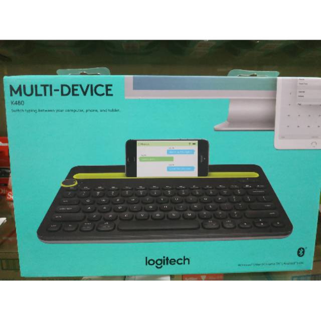 Jual Logitech multi device keyboard, utk pc-android-table original ...