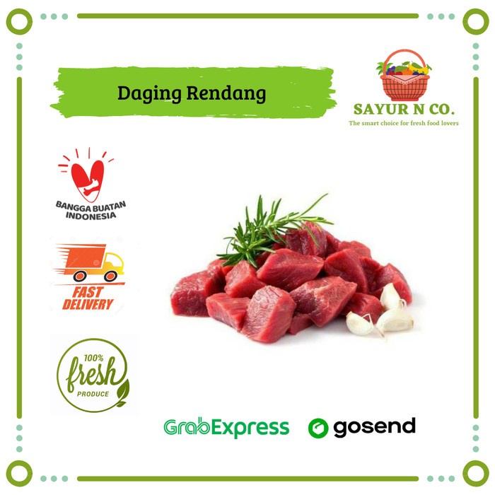 Jual Daging Rendang Frozen | Sayur N Co Bekasi | Shopee Indonesia