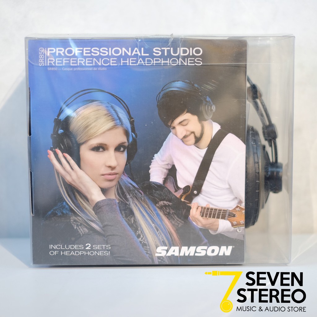 Jual Samson SR850 Dual Pack - Professional Studio Reference Headphones ...