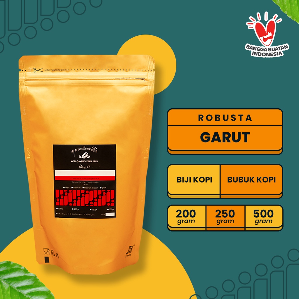 Jual Kopi Robusta Garut 250gram | Shopee Indonesia