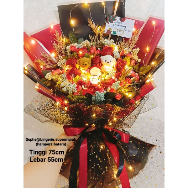 Jual BUKET BUNGA / BUKET LAMPU / BUKET LED / BUKET ULTAH / BUKET ...