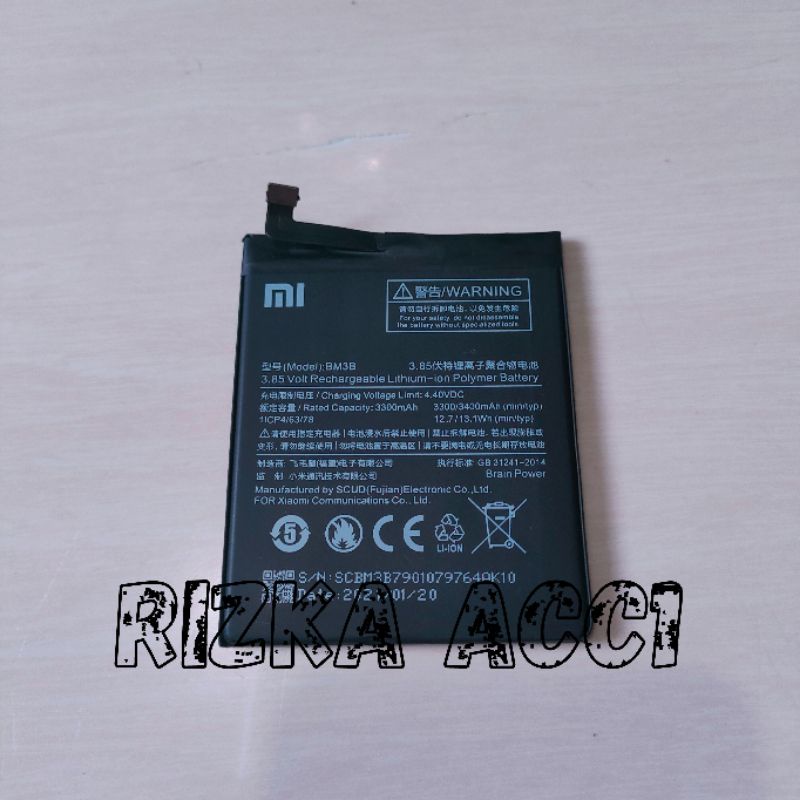 Jual Baterai Batre Xiaomi Xiomi Mi Max 2 Max2 BM3B BM-3B Original Battery Batrai Hp | Shopee ...