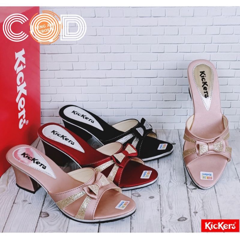 Jual SANDAL HILS WANITA KICKERS HEELS ANDIN SENDAL TERBARU MURAH ...