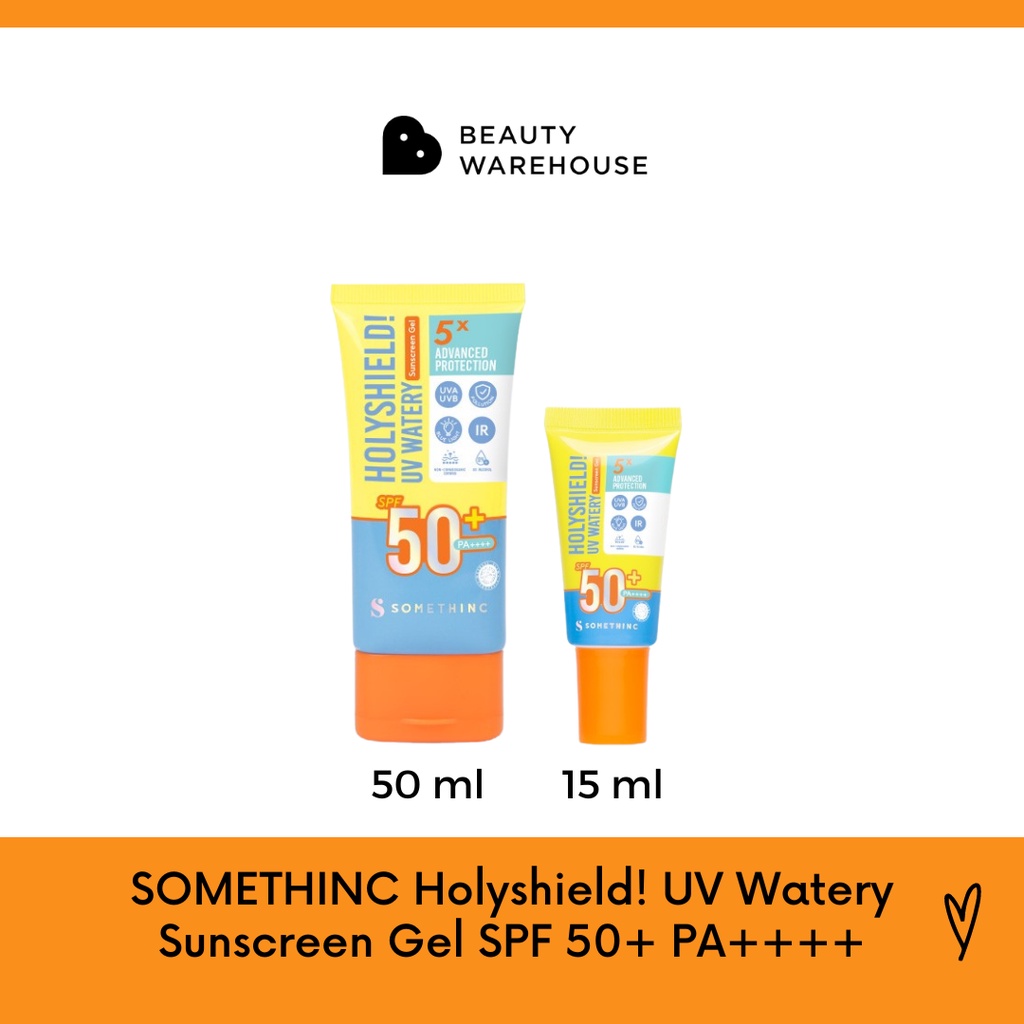 Jual Somethinc Holyshield! UV Watery Sunscreen Gel SPF 50+ PA++++ 5-in ...