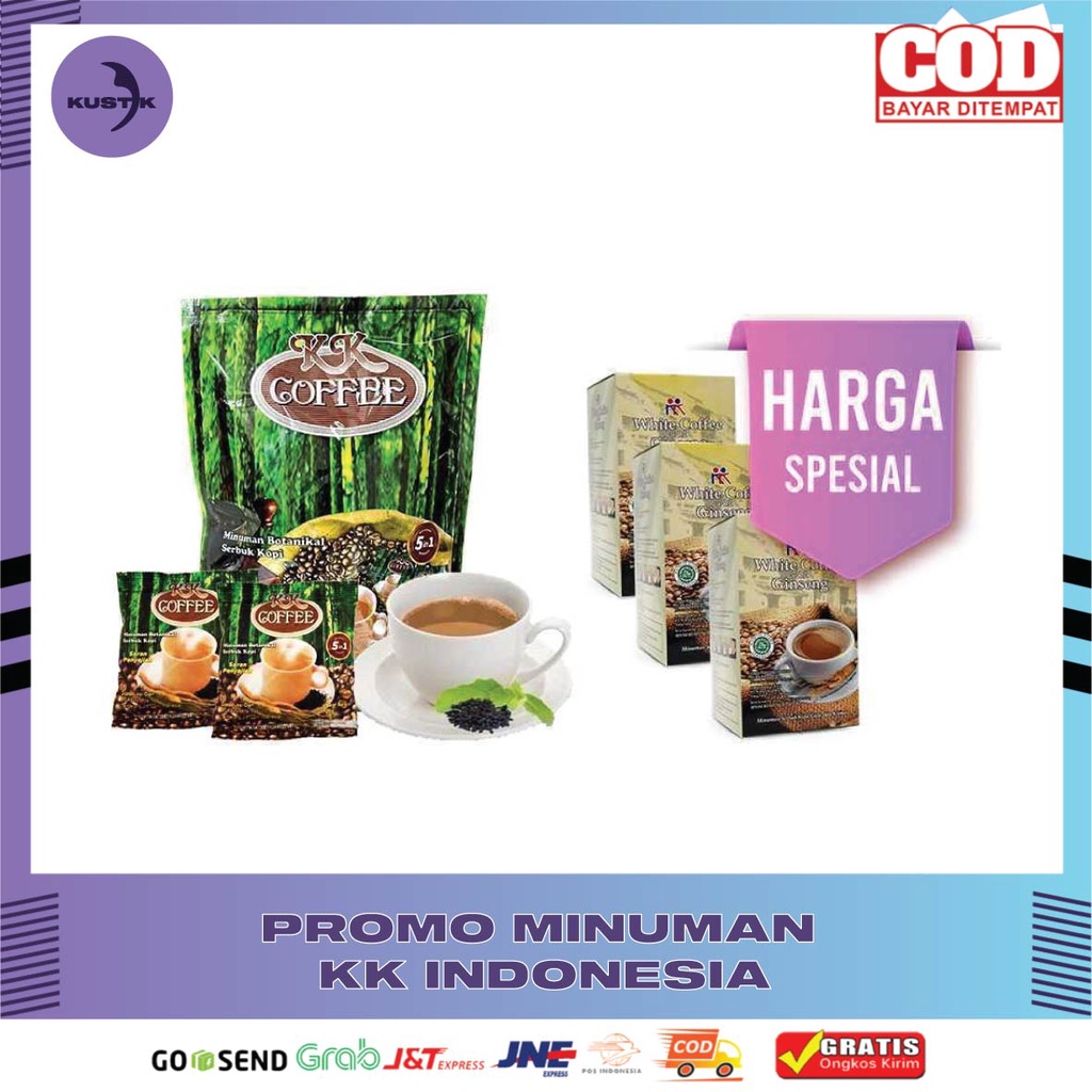 Jual KK Coffee Kopi Kesuburan Bontanikal 5 in 1 (Tongkat Ali) White ...