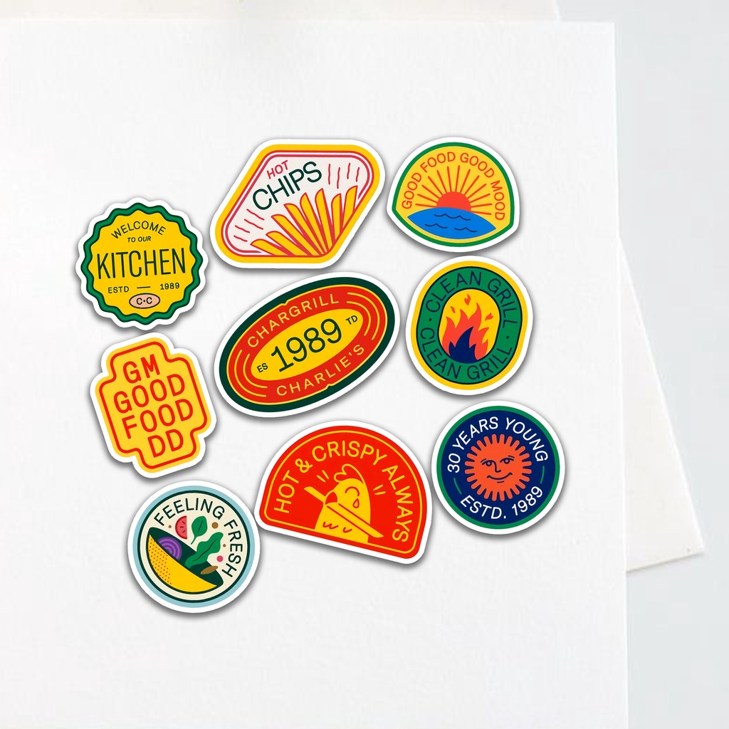 Jual Sticker Aesthetics | Stiker Tumbler Handphone Laptop | Bahan vinyl ...