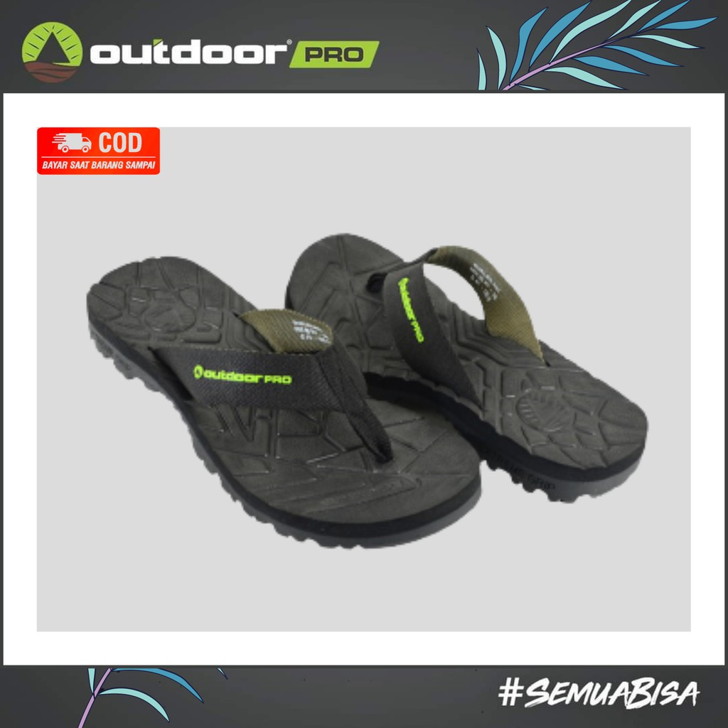 Jual Outdoor Pro Dueler Black Sandal Gunung Jepit Pria Original Sendal ...