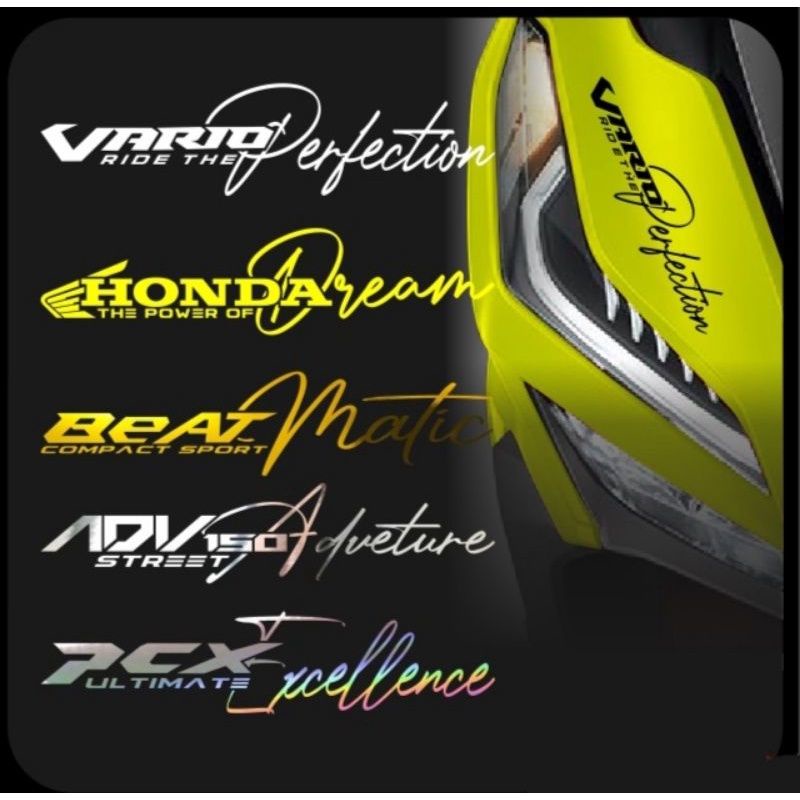 Jual STIKER BODY MOTOR VARIO/STIKER VARIASI MOTOR MATIC VARIO/ VARIASI ...