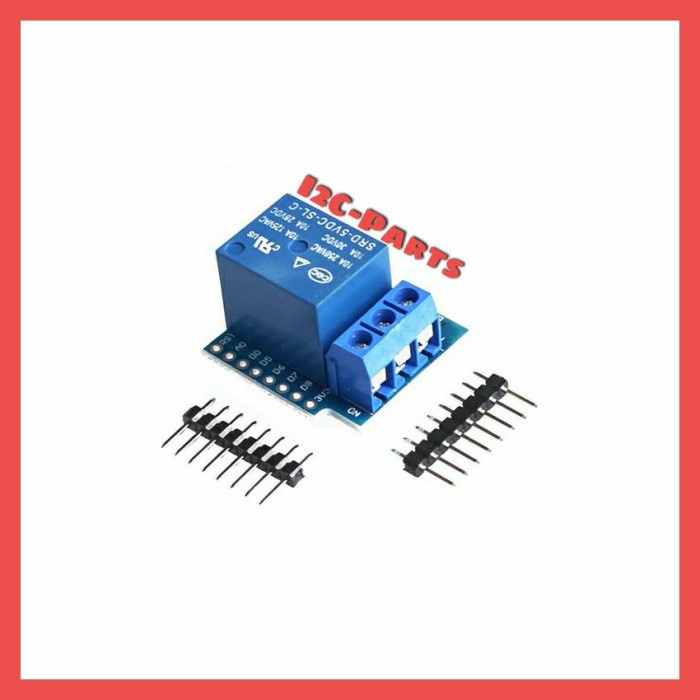 Jual Relay Shield Wemos D1 1 Channel Mini Wifi Board V2 ESP8266 Arduino ...