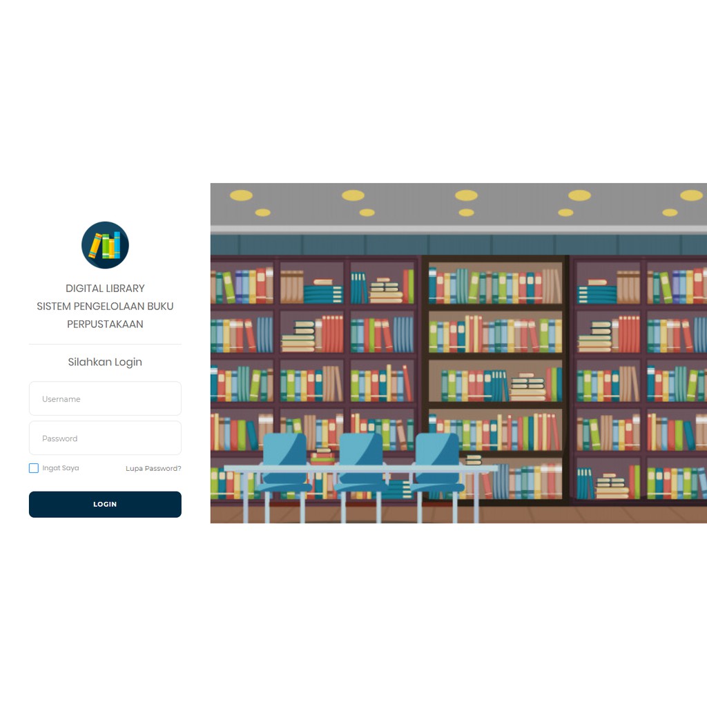 Jual Aplikasi Perpustakaan PHP & MYSQL (Managemen Member dan Staff ...