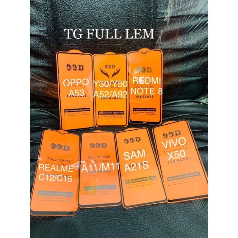 Jual TG full lem 9D (semua type handphone) | Shopee Indonesia