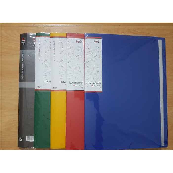 Jual CLEAR HOLDER / DOCUMENT KEEPER FOLDER ONE ISI 40 LEMBAR (FOLIO ...