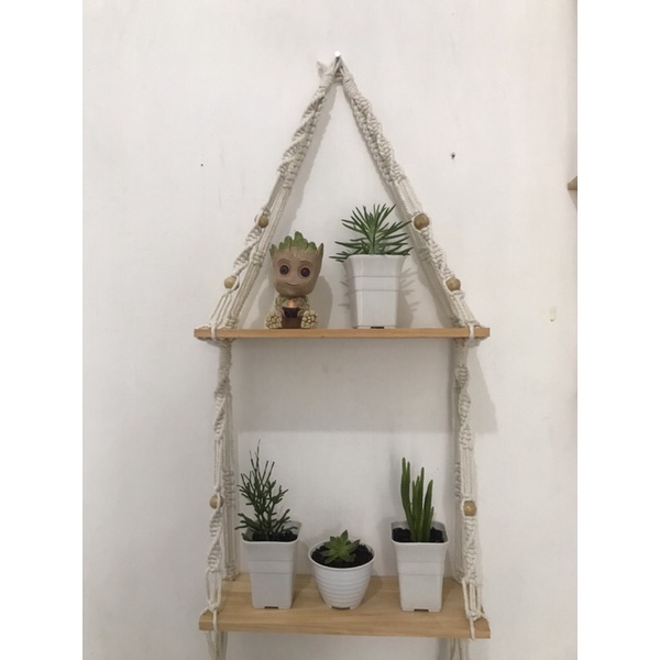 Jual rak macrame gantung | Shopee Indonesia